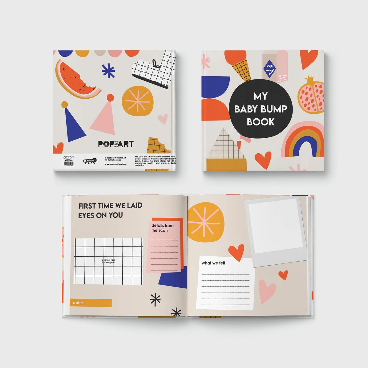 Record Book | My Baby Bump Book – Pop Goes the Art